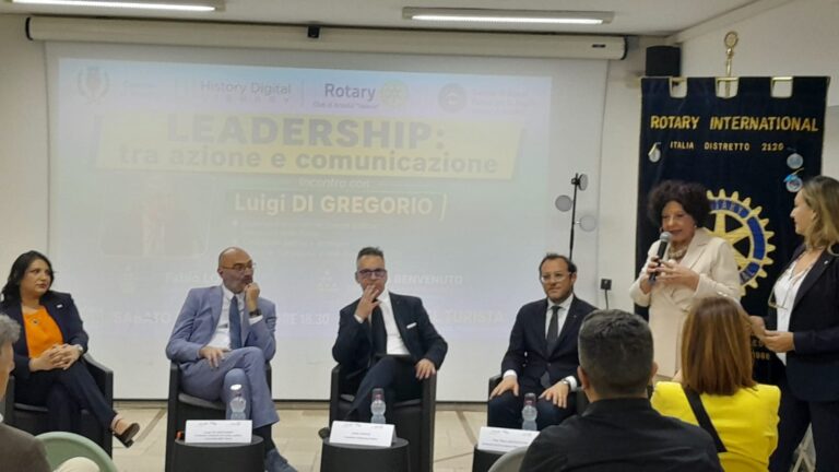 Interessante incontro con il prof. Luigi Di Gregorio sulla "Leadership"
